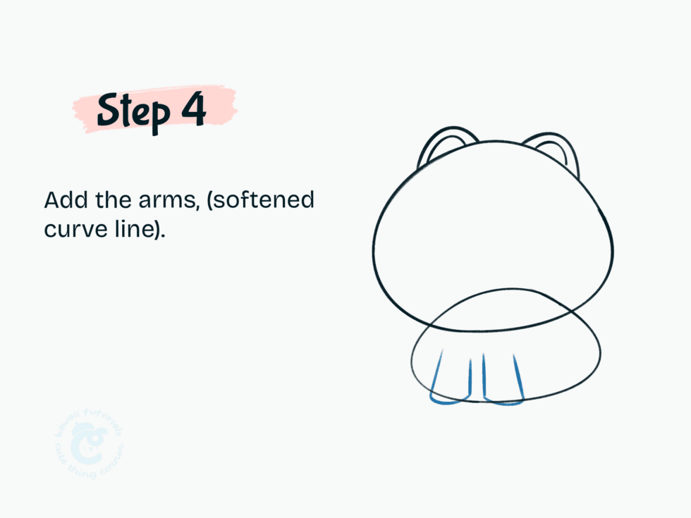 How to Draw a cute Fluffy Cat (Step-by-step)