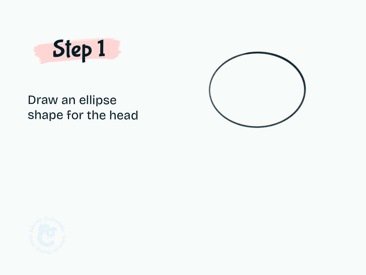 How to draw a Kawaii Fat Dog (Step-by-step)