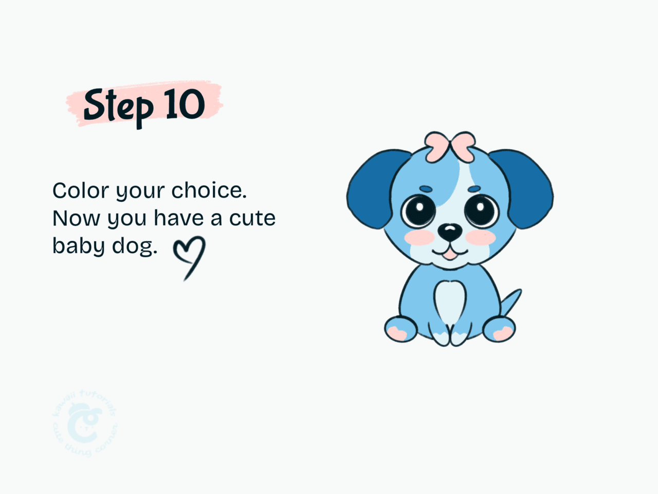 How to Draw a Cute Baby Dog – Step by Step for Beginners!