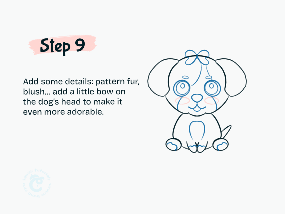 How to Draw a Cute Baby Dog – Step by Step for Beginners!