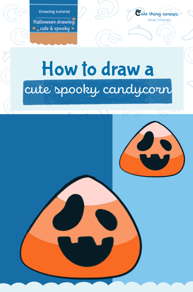 How To Draw Candy Corn Cute