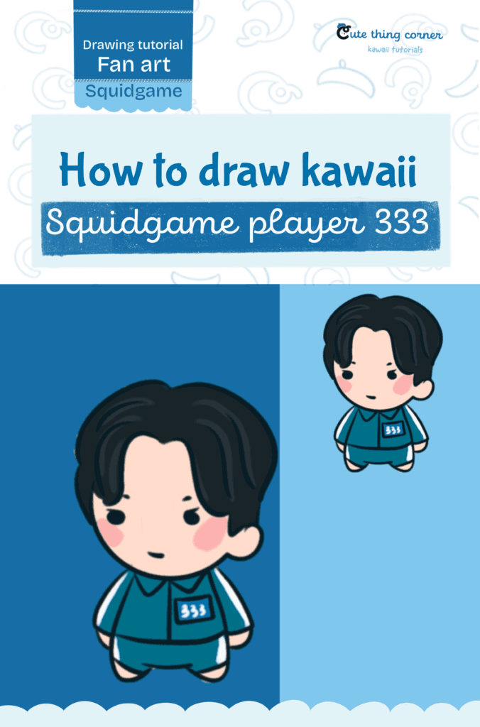 How to Draw Player 333 from Squidgame