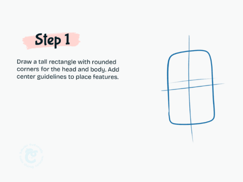 How to Draw Tung Tung Tung Sahur (Step-by-step)