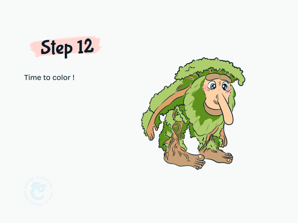 How to Draw Brr Brr Patapim (Step-by-step Drawing Tutorial)