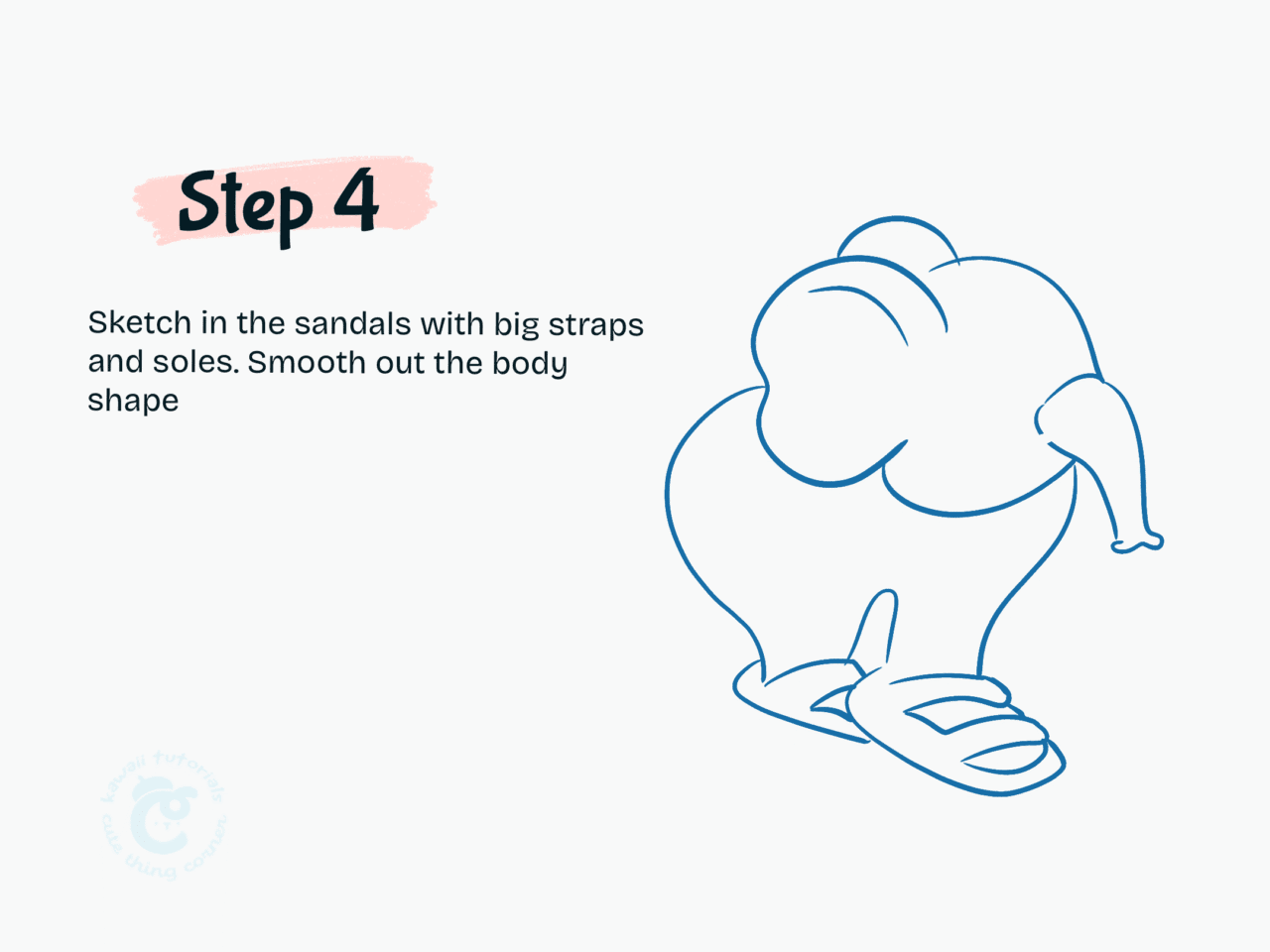 How to draw Lirili Larila (Step-by-step)